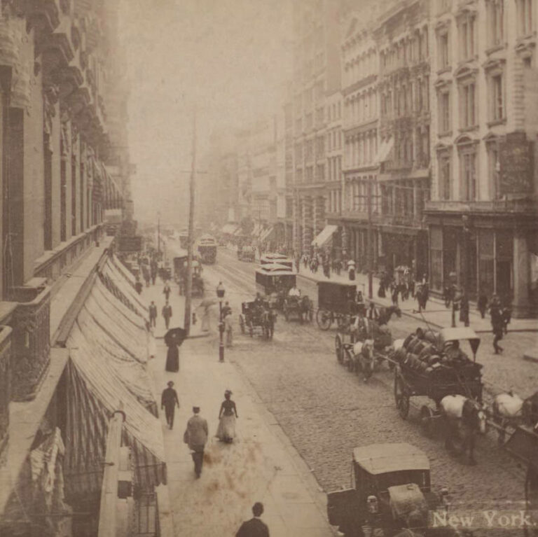 What Broadway looked like in the 1860s Through These Stunning ...