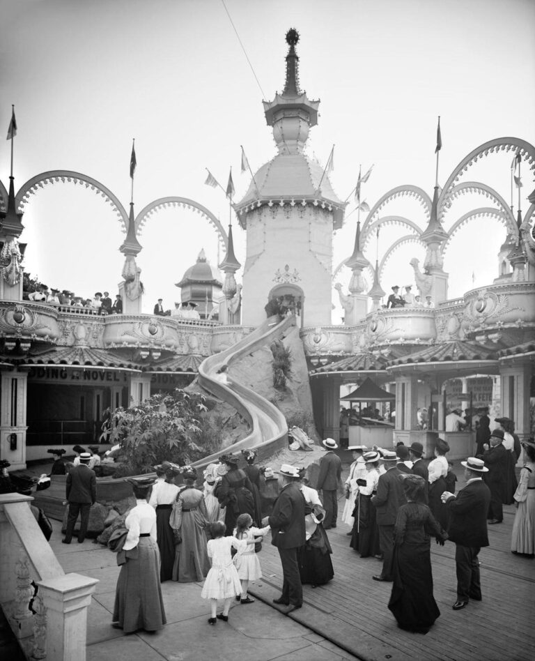 What Coney Island looked like at the Turn of the 20th Century