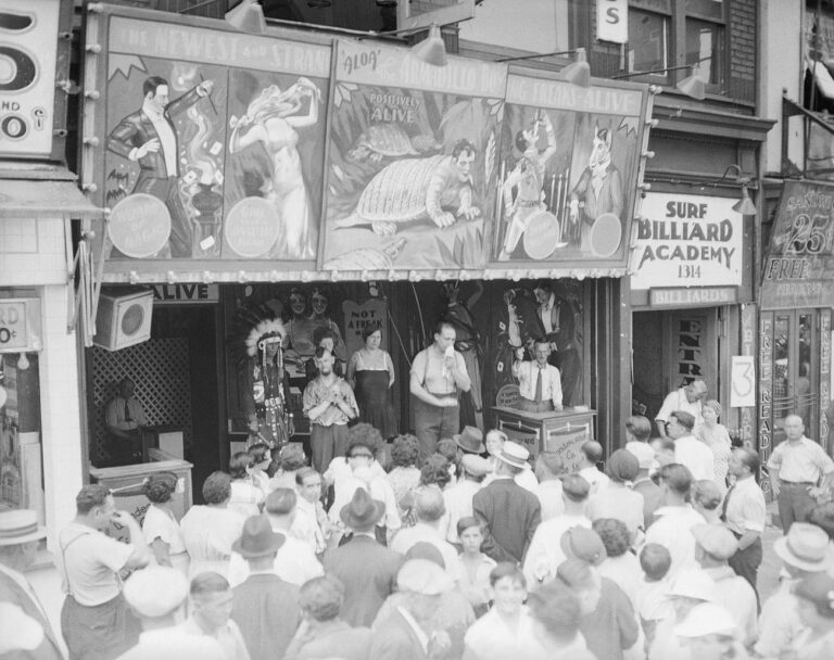 Dive Deep into the Heart of Coney Island in the 1930s, Captured Through ...