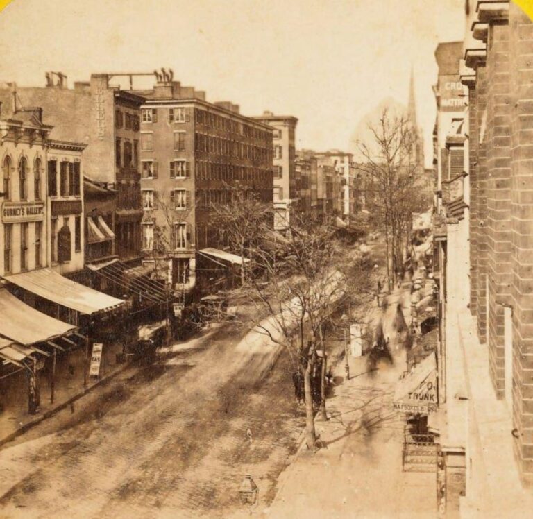 Rare Historic Photos of New York City in the 1850s