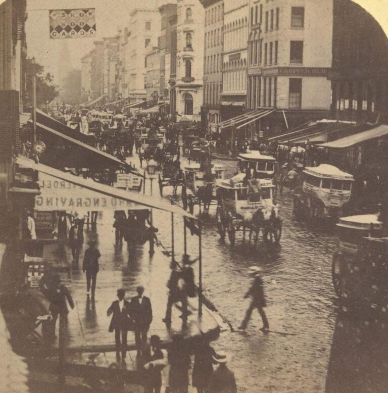 Rare Historic Photos of New York City in the 1850s