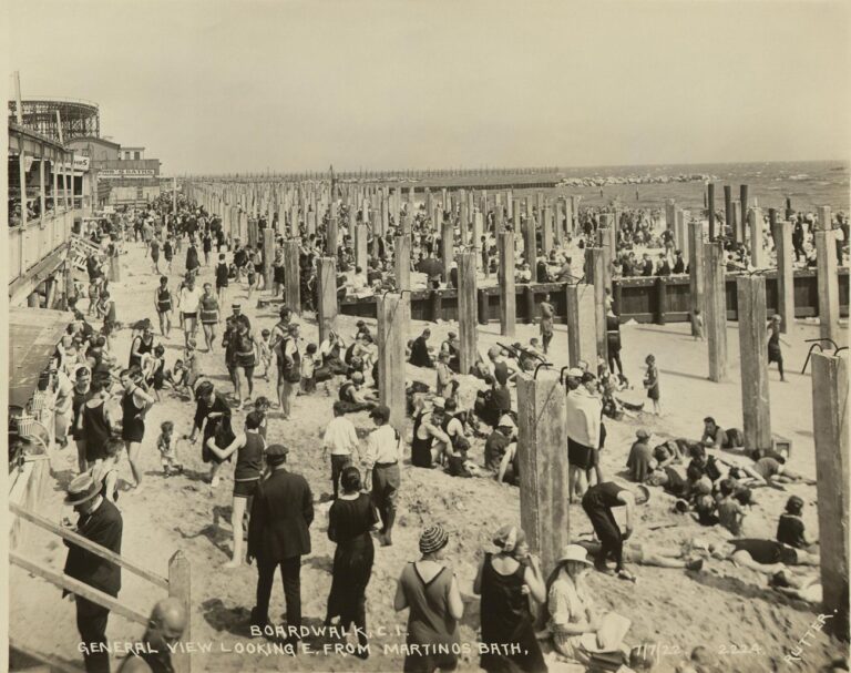 A Glimpse into Boardwalk Life of Coney Island in the 1920s through ...