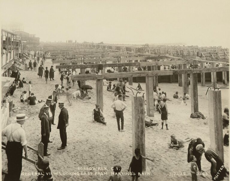 A Glimpse into Boardwalk Life of Coney Island in the 1920s through ...