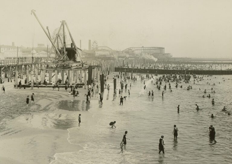 A Glimpse into Boardwalk Life of Coney Island in the 1920s through ...