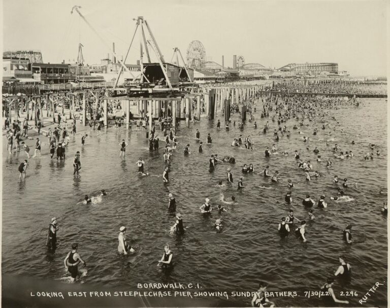 A Glimpse into Boardwalk Life of Coney Island in the 1920s through ...