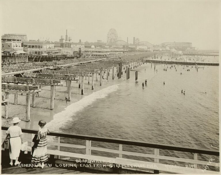 A Glimpse into Boardwalk Life of Coney Island in the 1920s through ...