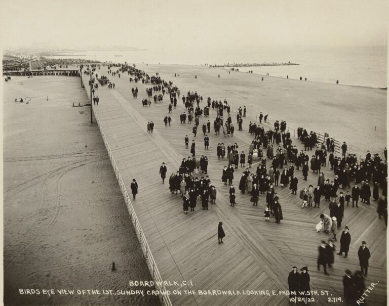 A Glimpse into Boardwalk Life of Coney Island in the 1920s through ...