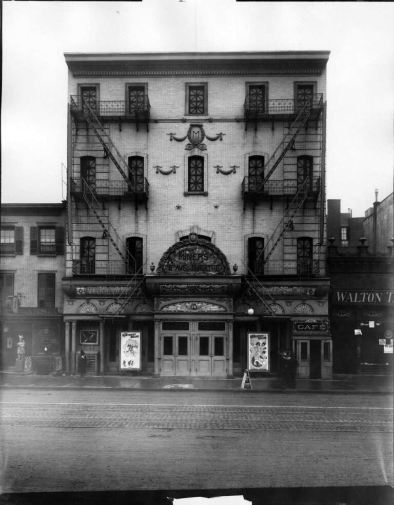 A Photographic Look at New York City Theaters in the Early 1900s