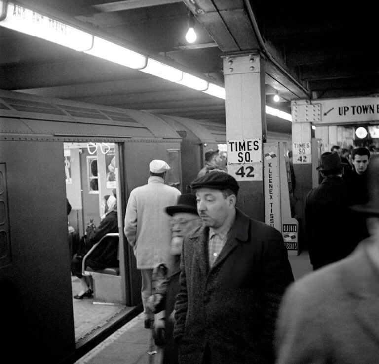 Before Graffiti and Modernization: A Candid Look at the NYC Subway in ...