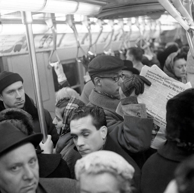Before Graffiti and Modernization: A Candid Look at the NYC Subway in ...