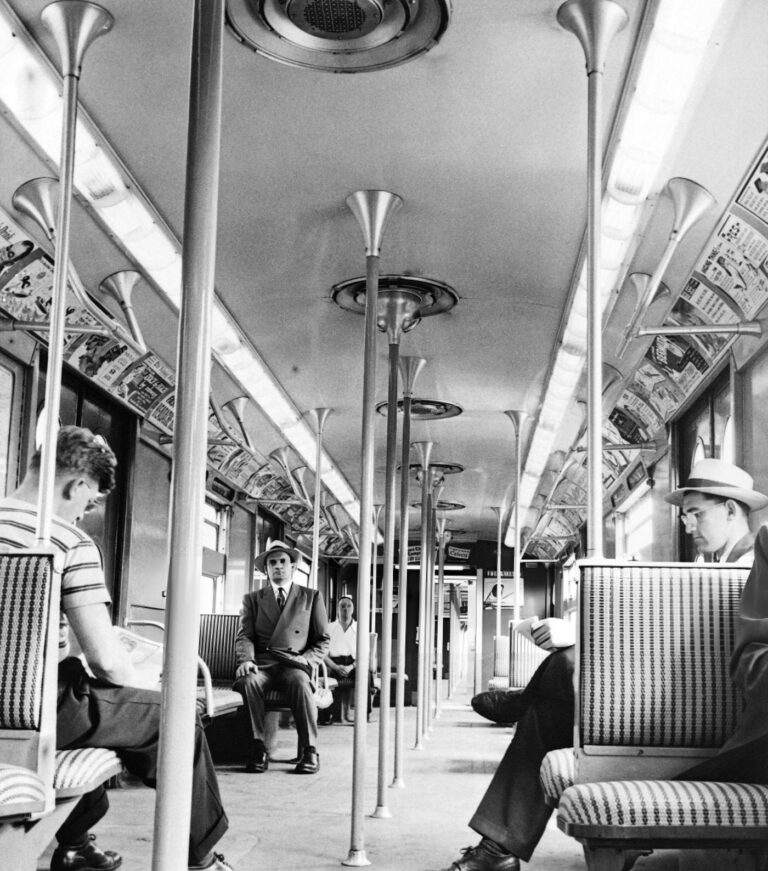 Before Graffiti and Modernization: A Candid Look at the NYC Subway in ...