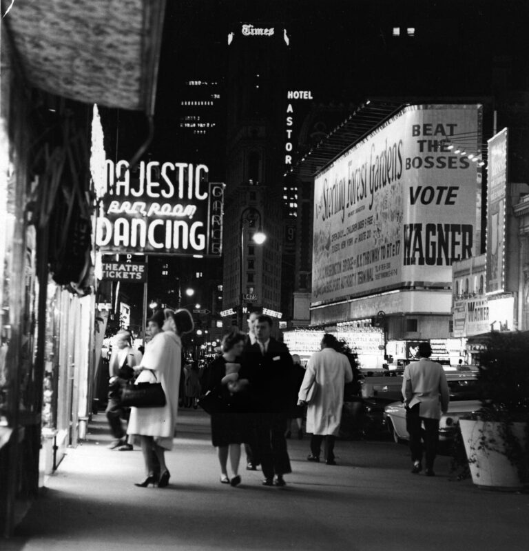 A Visual Journey Through Times Square's 1950s Heyday, Captured in ...