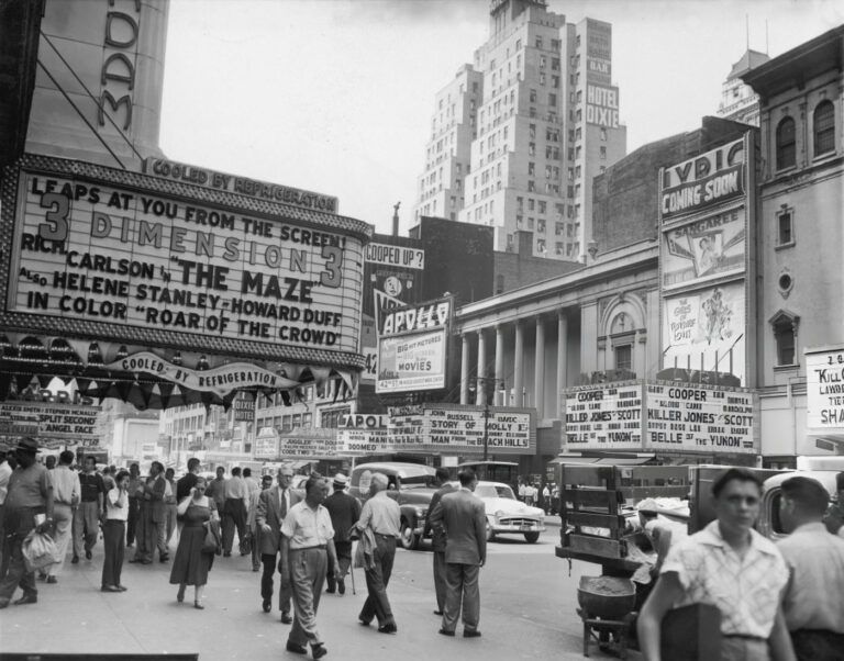 A Visual Journey Through Times Square's 1950s Heyday, Captured in ...